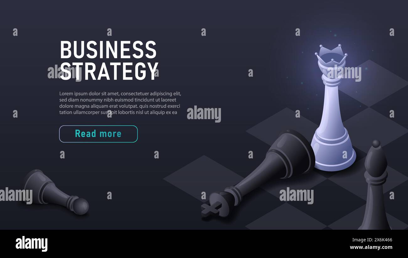 Business strategy isometric vector Stock Vector Image & Art - Alamy