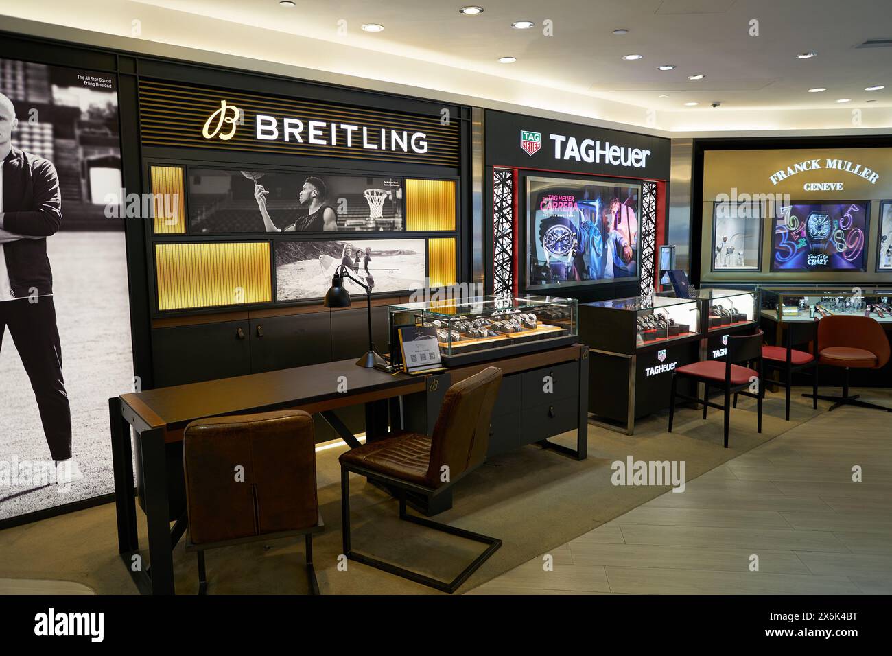 HONG KONG, CHINA - DECEMBER 04, 2023: interior shot of Global ...