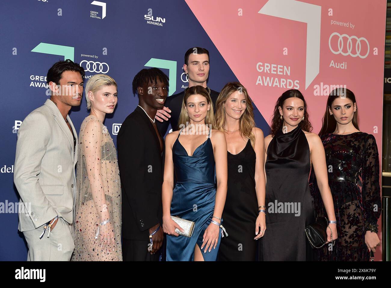 17. GREEN AWARDS in Berlin Model von GNTM, Sara, Frieder, Lea, Nuri, Yusupha, Max, Linus ...