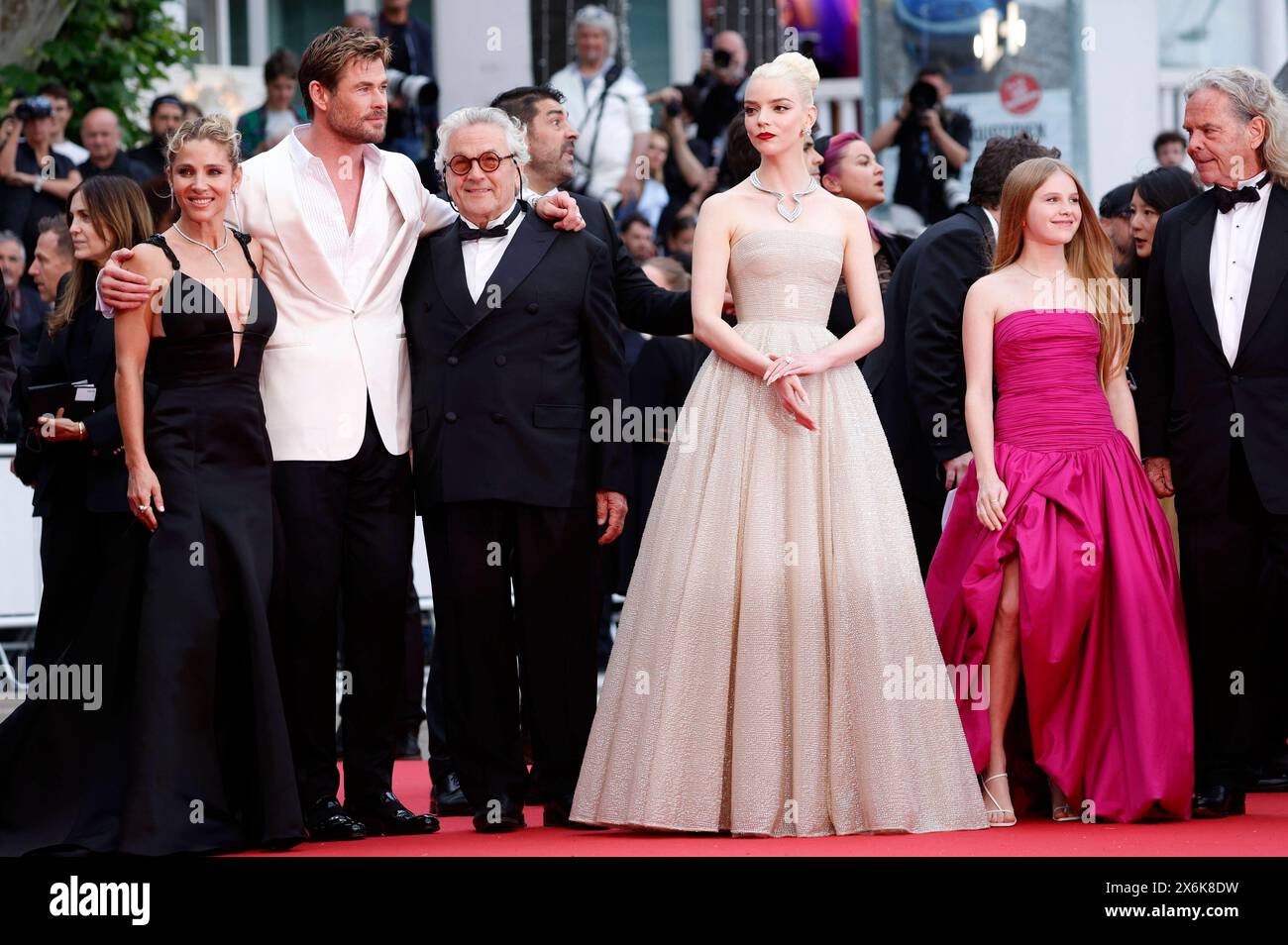 Elsa Pataky, Chris Hemsworth, George Miller, Anya Taylor-Joy, Alyla ...