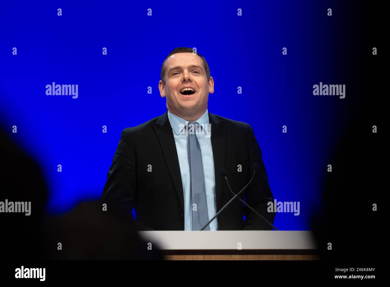 Douglas ross laughing hi-res stock photography and images - Alamy