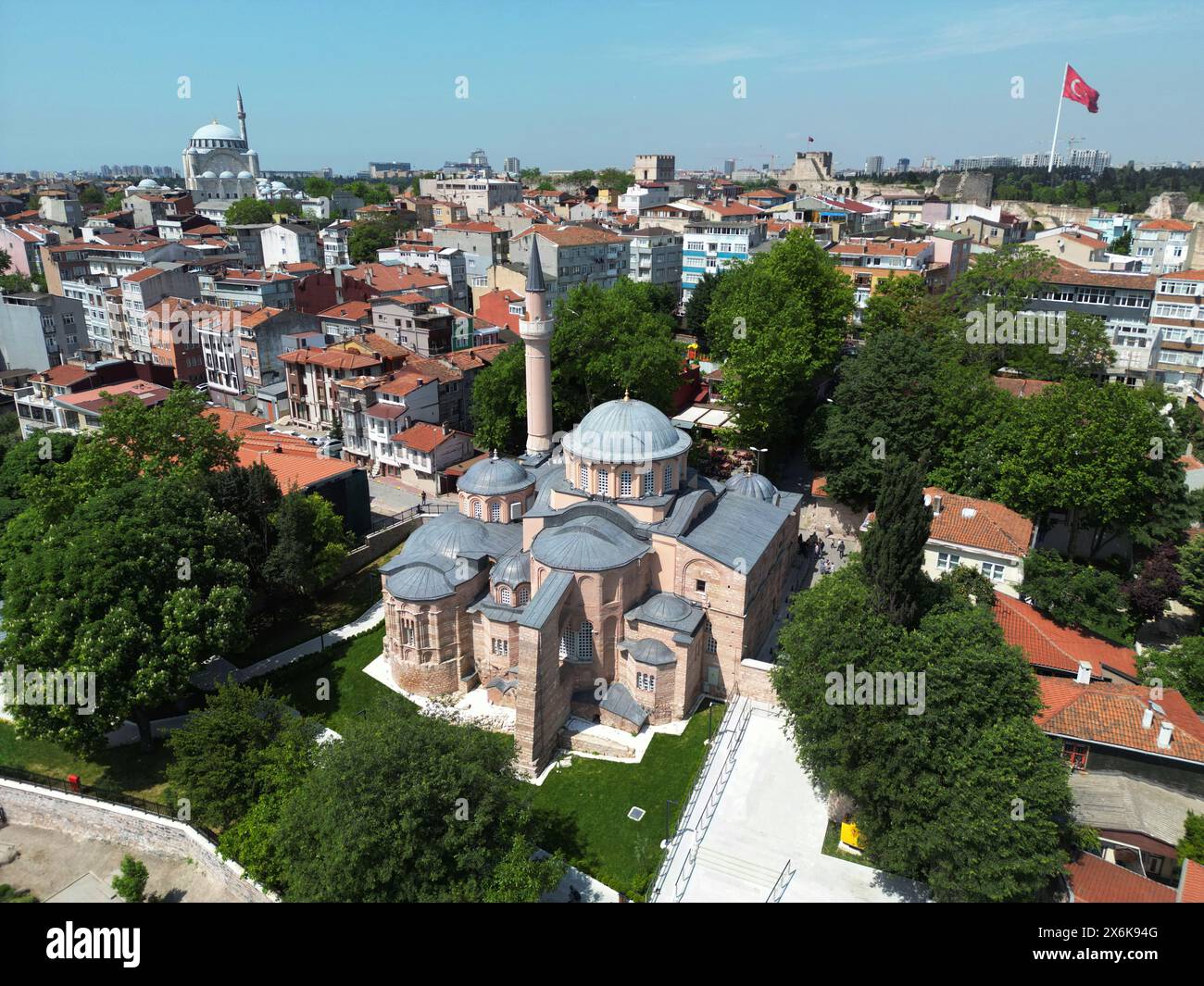 Kariye Mosque ( Church of St. Savior Chora ) in Istanbul, Turkey Stock ...