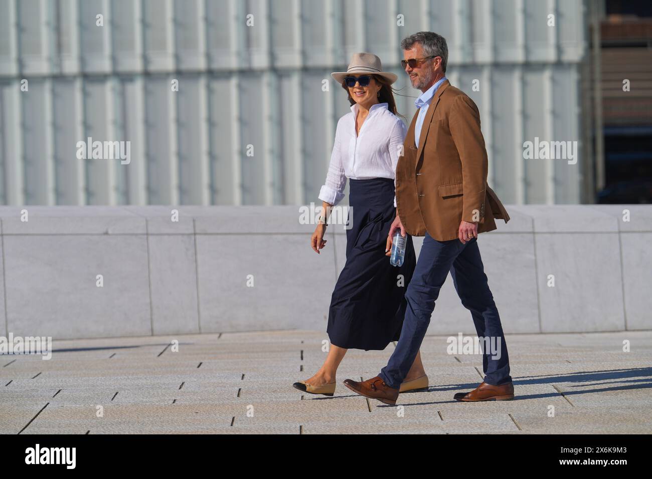 Oslo 20240515.King Frederik and Queen Mary of Denmark, Queen Sonja together with Crown Prince ...
