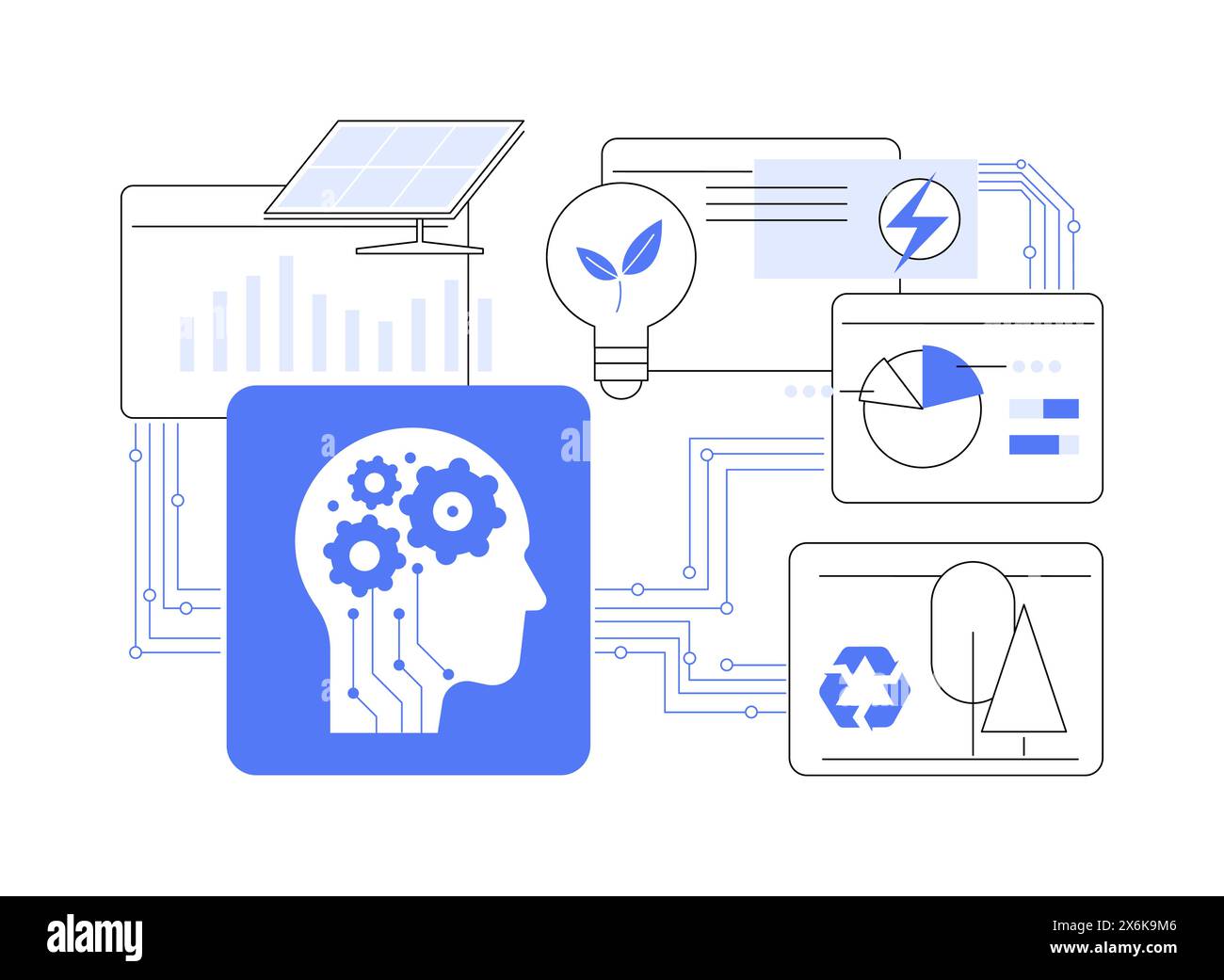 AI-Streamlined Environmental Compliance abstract concept vector ... AI-Streamlined Environmental Compliance abstract concept vector ...