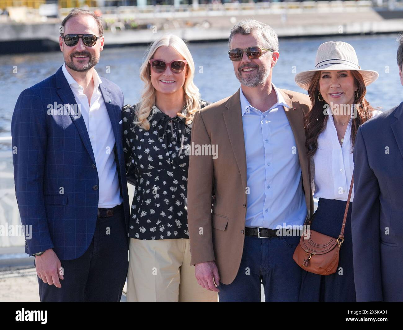 Oslo 20240515.King Frederik and Queen Mary of Denmark, Queen Sonja ...