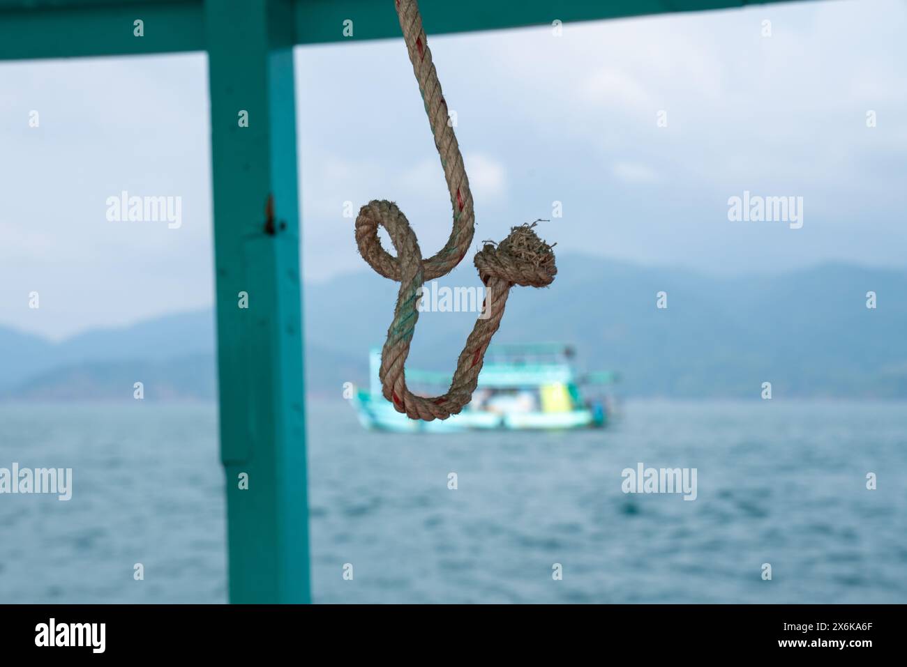 Diving boat and diving equipment Stock Photo - Alamy