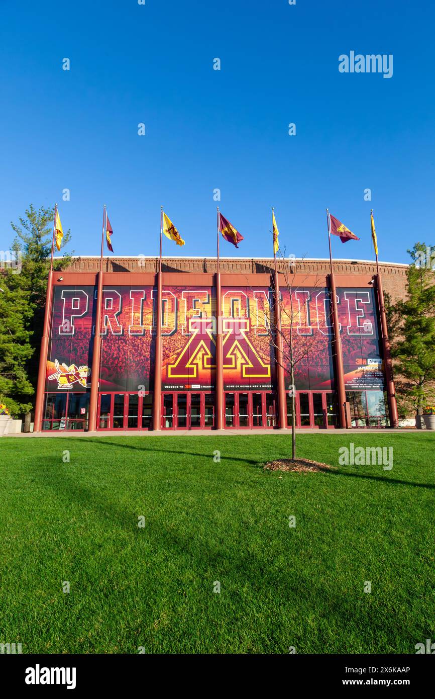 3M Arena at Mariucci home of Gopher Hockey at the University of ...
