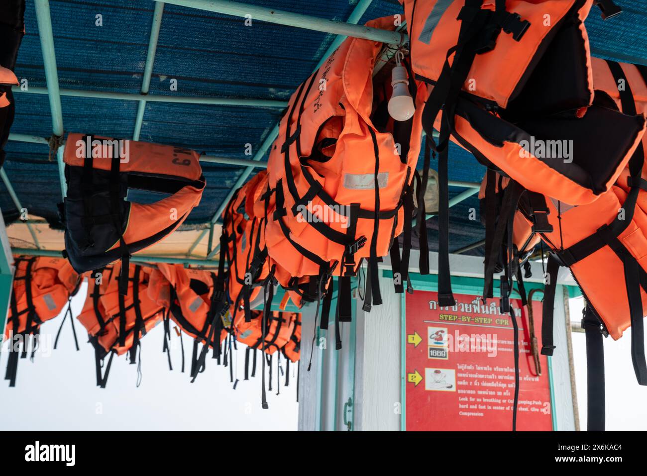 Diving boat and diving equipment Stock Photo - Alamy