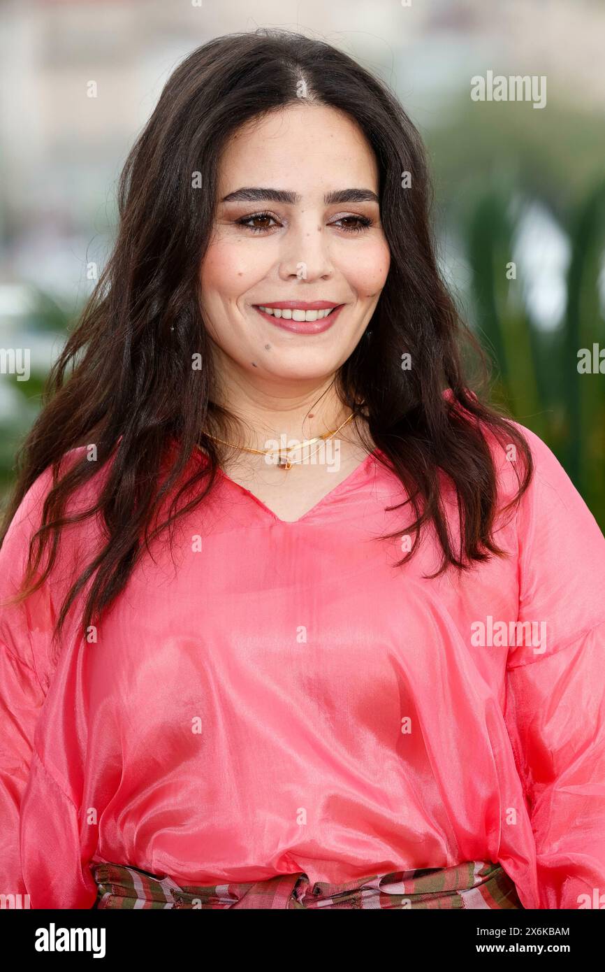 Asmae El Moudir poses at the 'Un Certain Regard' jury photo call during the 77th Cannes Film ...