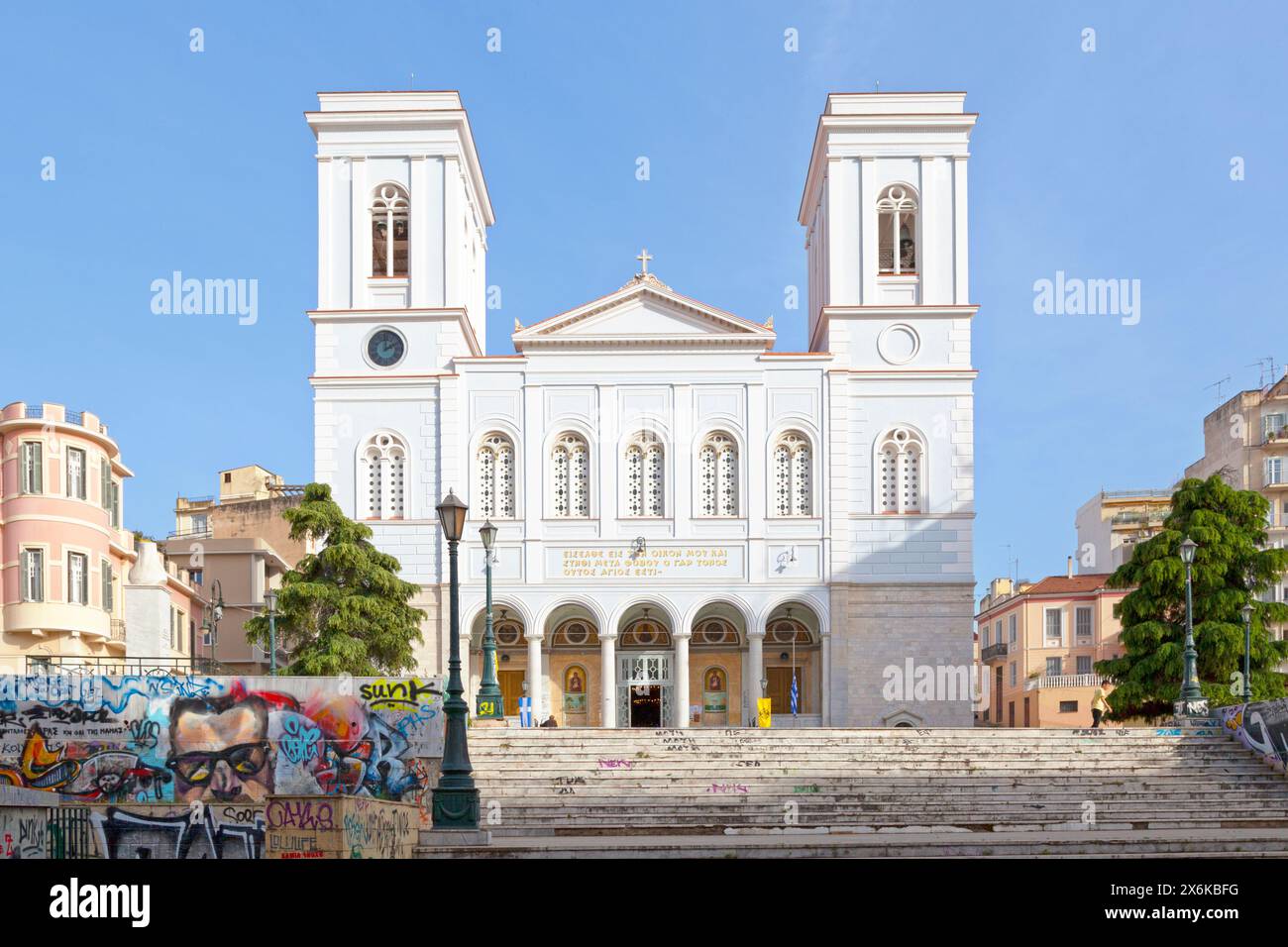 Patras, Greece - April 26 2019: The Pantanassa Church (Greek: Εκκλησία ...