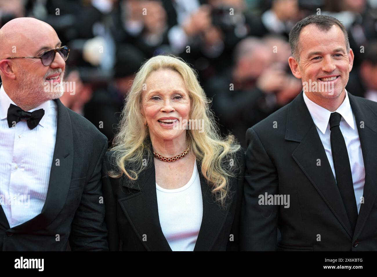 Cannes, France. 15th May, 2024. Faye Dunaway attends the screening of ...