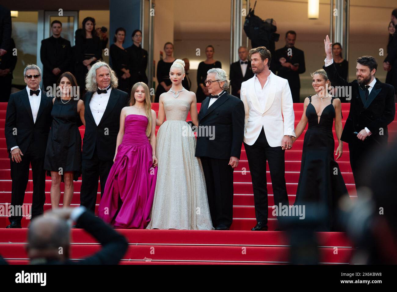 Michael De Luca, Tom Burke, Elsa Pataky, Chris Hemsworth, Anya Taylor ...