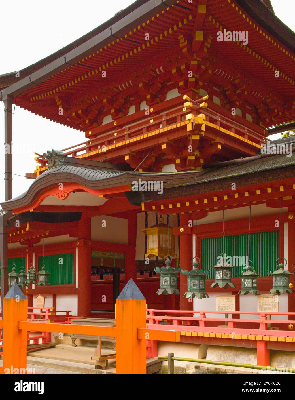 Japan, Nara, Kasuga Taisha Shrine, shinto religion Stock Photo - Alamy