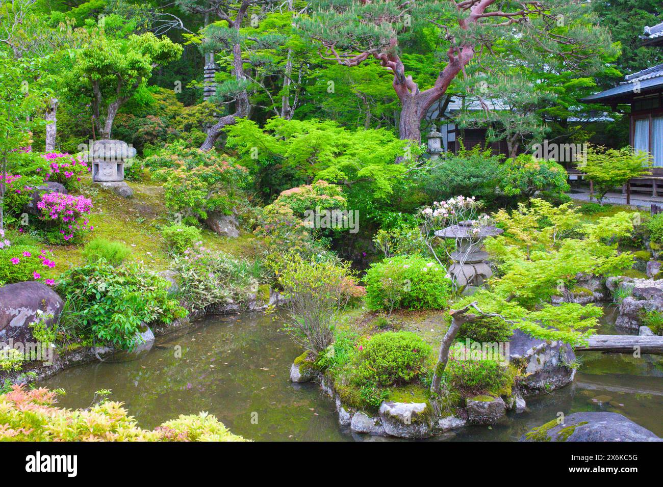 Japan, Nara, Yoshikien Garden Stock Photo - Alamy