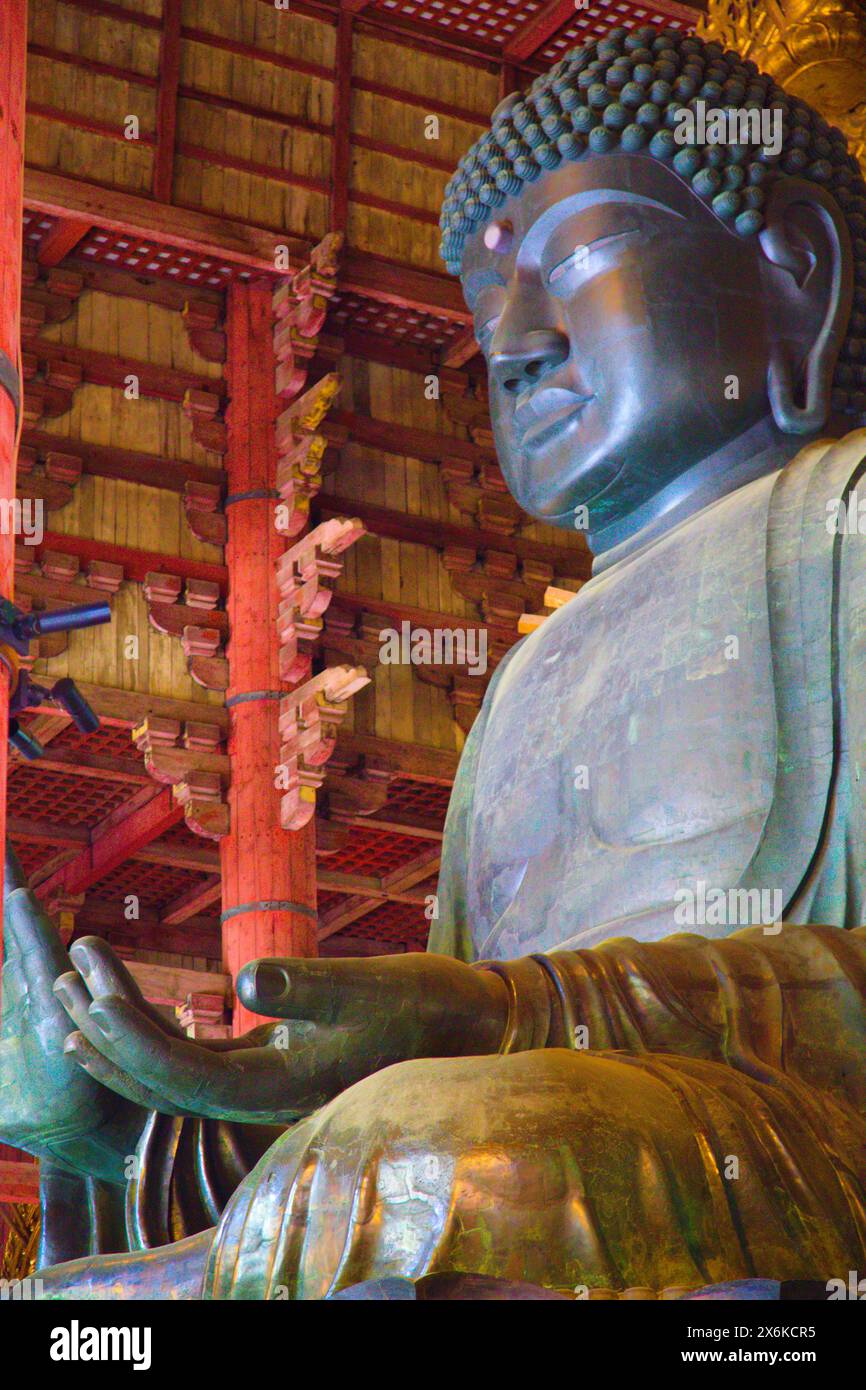 Japan, Nara, Todaiji Temple, Great Buddha, Daibutsu Stock Photo - Alamy