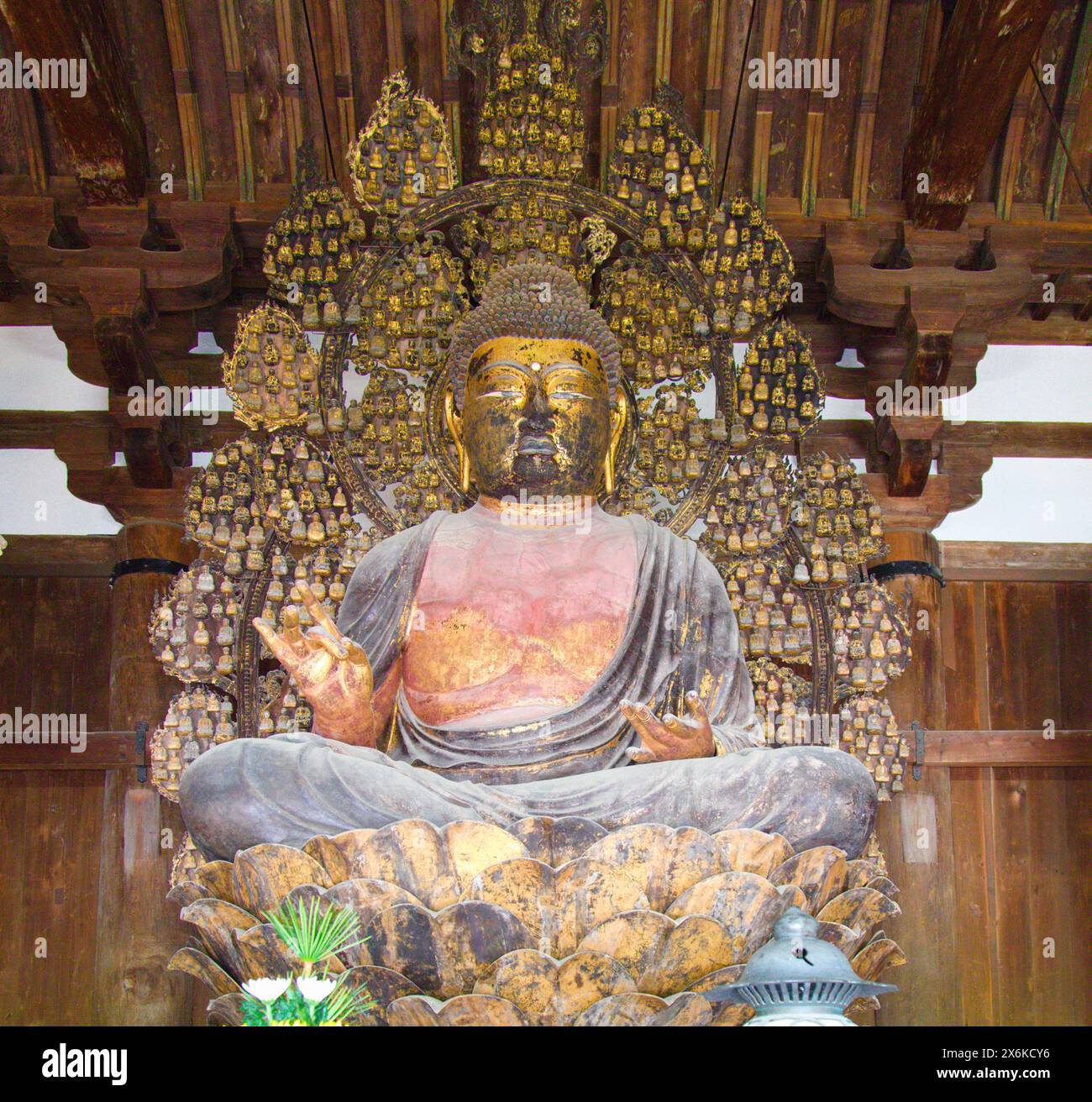 Japan, Nara, Toshodaiji Temple, Buddha statue Stock Photo - Alamy