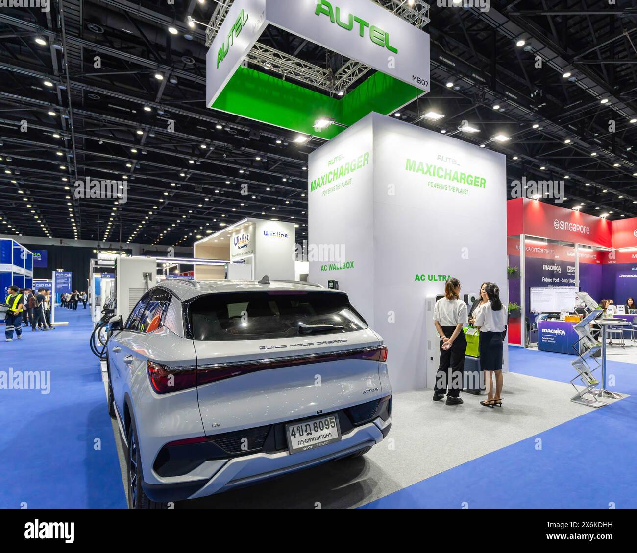 Bangkok, Thailand. 15th May, 2024. A view of the booth of Autel with an ...