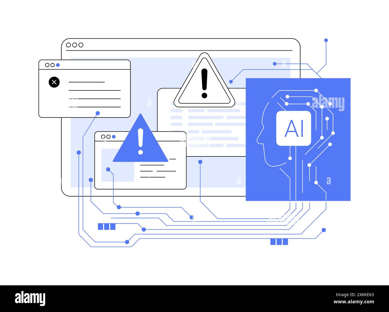 AI-Optimized Incident Response abstract concept vector illustration ... AI-Optimized Incident Response abstract concept vector illustration ...