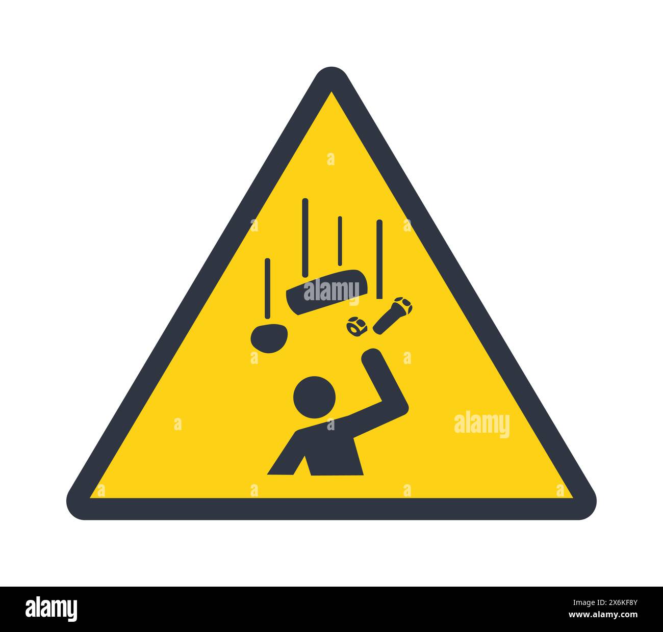 Falling debris sign hi-res stock photography and images - Alamy