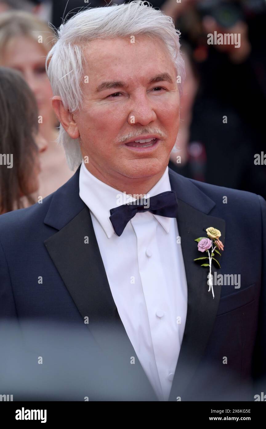 Cannes, France. 15th May, 2024. CANNES, FRANCE. May 15, 2024: Baz ...