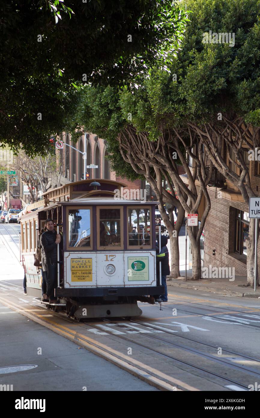 San francisco historic photo cable car hi-res stock photography and ...