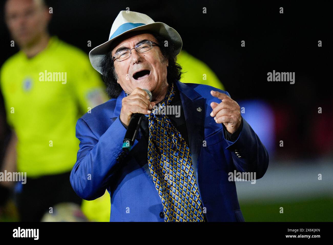 Rome, Italy. 15th May, 2024. Singer Al Bano Carrisi sings italian ...