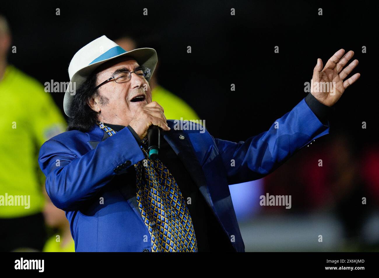 Rome, Italy. 15th May, 2024. Singer Al Bano Carrisi sings italian ...