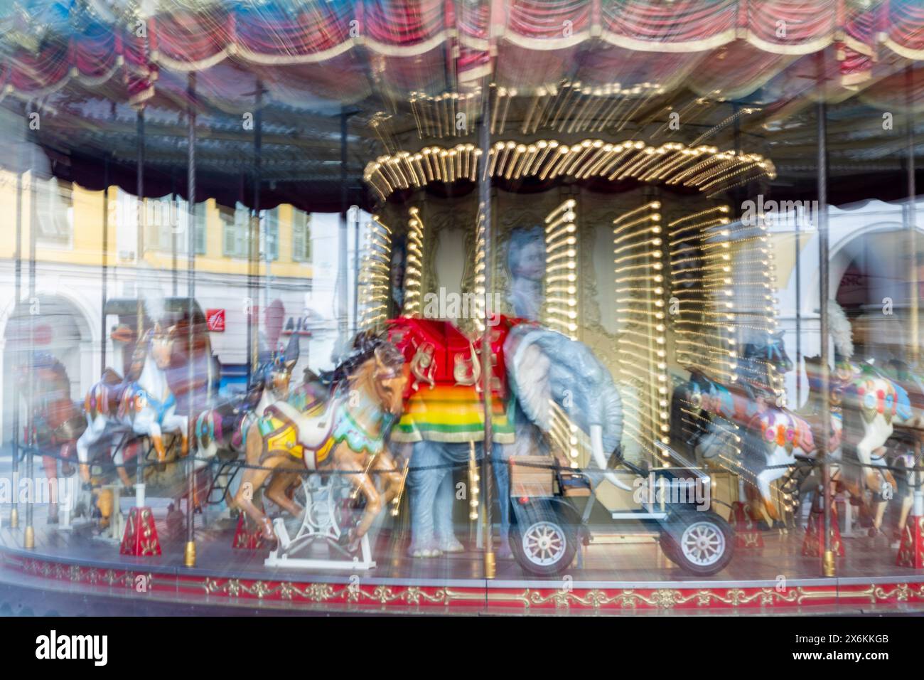Musical ride carousel hi-res stock photography and images - Alamy