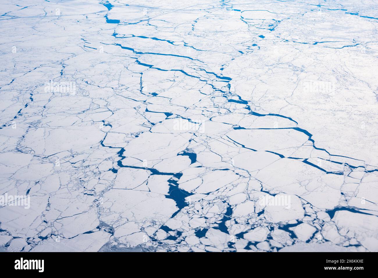 Sea ice in the Gulf of Bothnia; Lulea, Norrbotten, Sweden Stock Photo ...