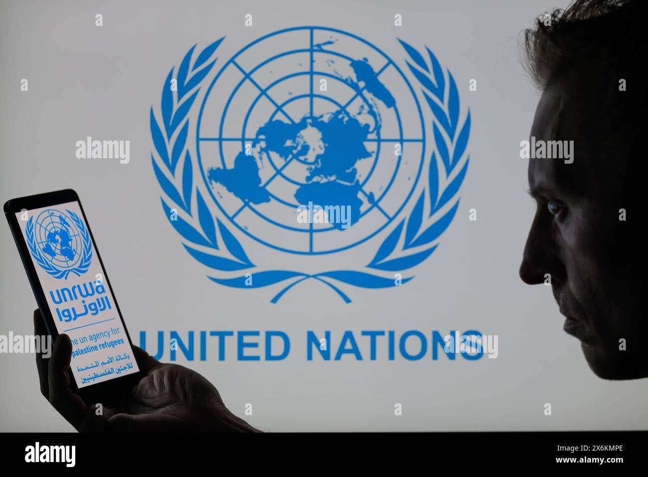 Unrwa Logo Unrwa Logo Hi Res Stock Photography And Images Alamy