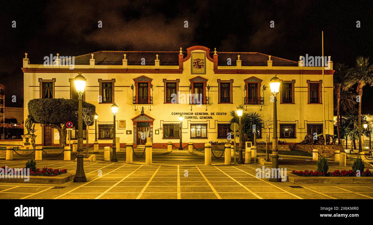 Building of the Comandancia General military headquarters at Placa de ...
