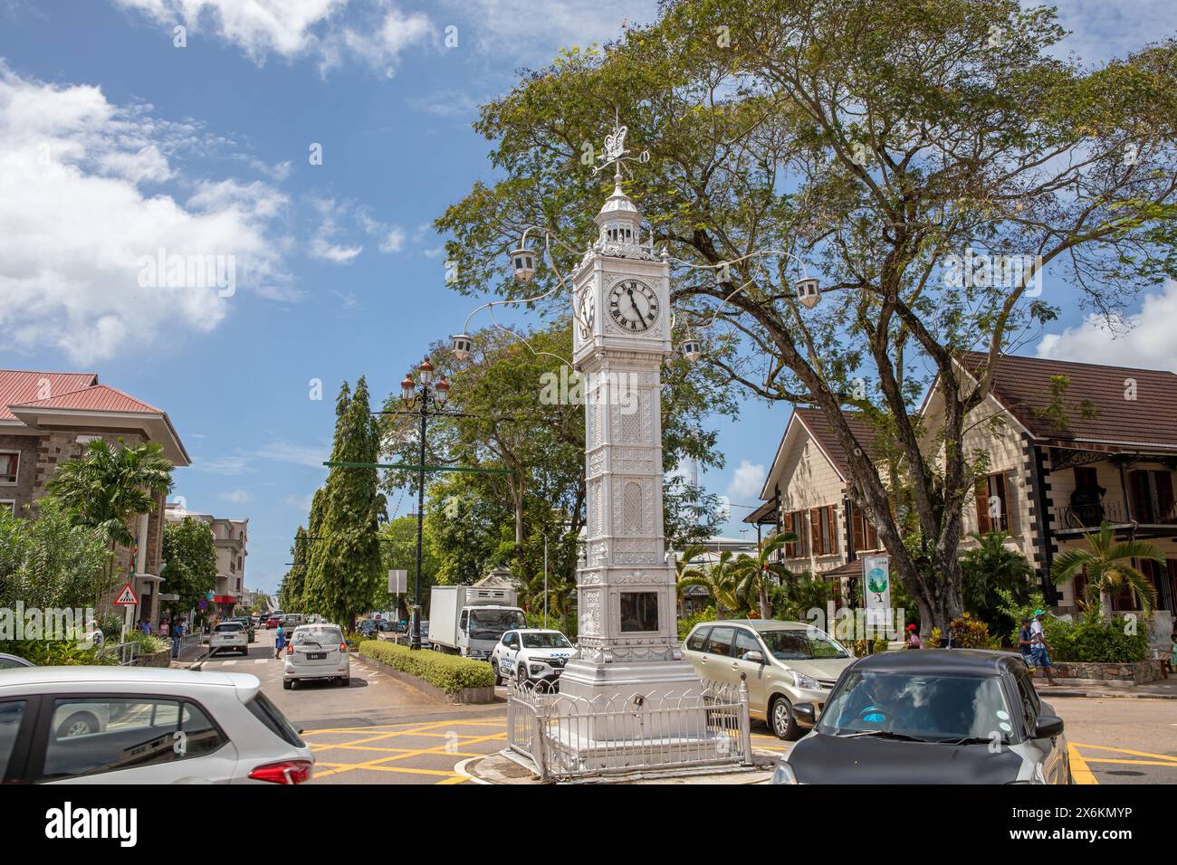 Clock Tower (Clock Tower) in Victoria - the capital of the Seychelles ...