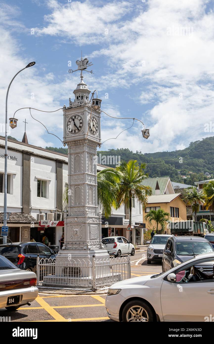 Clock Tower (Clock Tower) in Victoria - the capital of the Seychelles ...