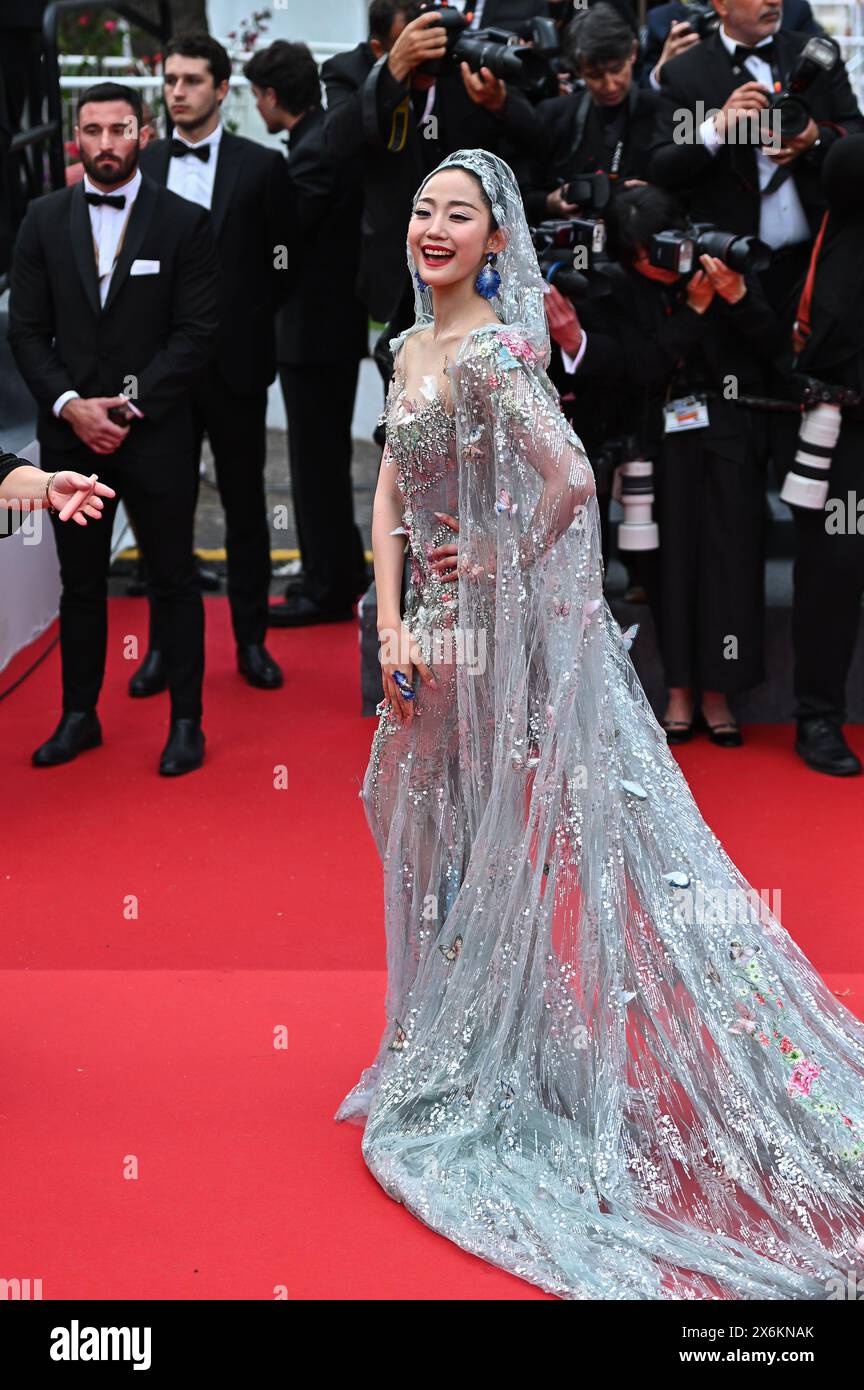 Cannes, France. 15th May, 2024. Qian Hui attends "Furiosa: A Mad Max ...