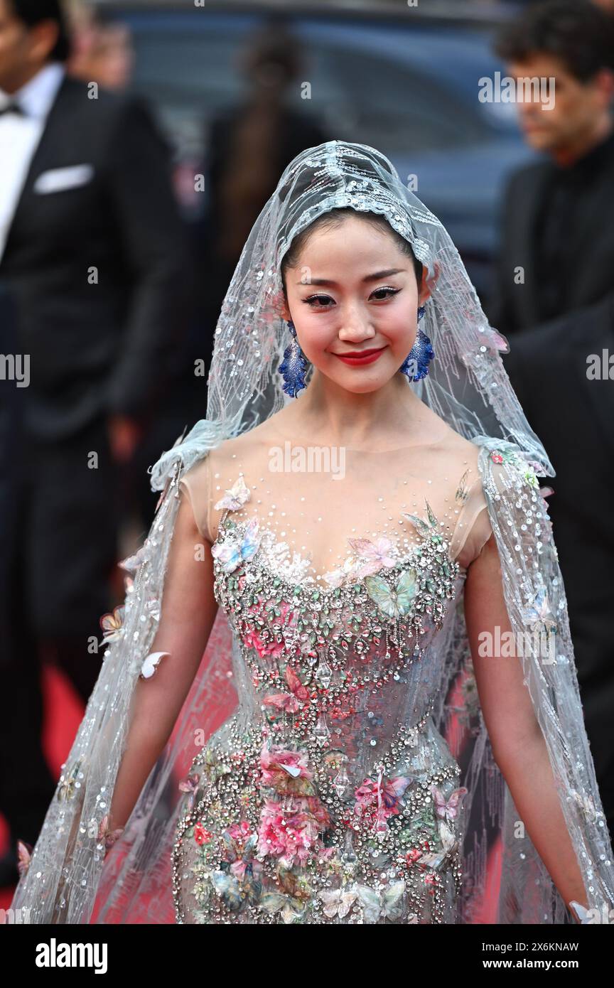 Cannes, France. 15th May, 2024. Qian Hui attends "Furiosa: A Mad Max Saga" Screening & red ...