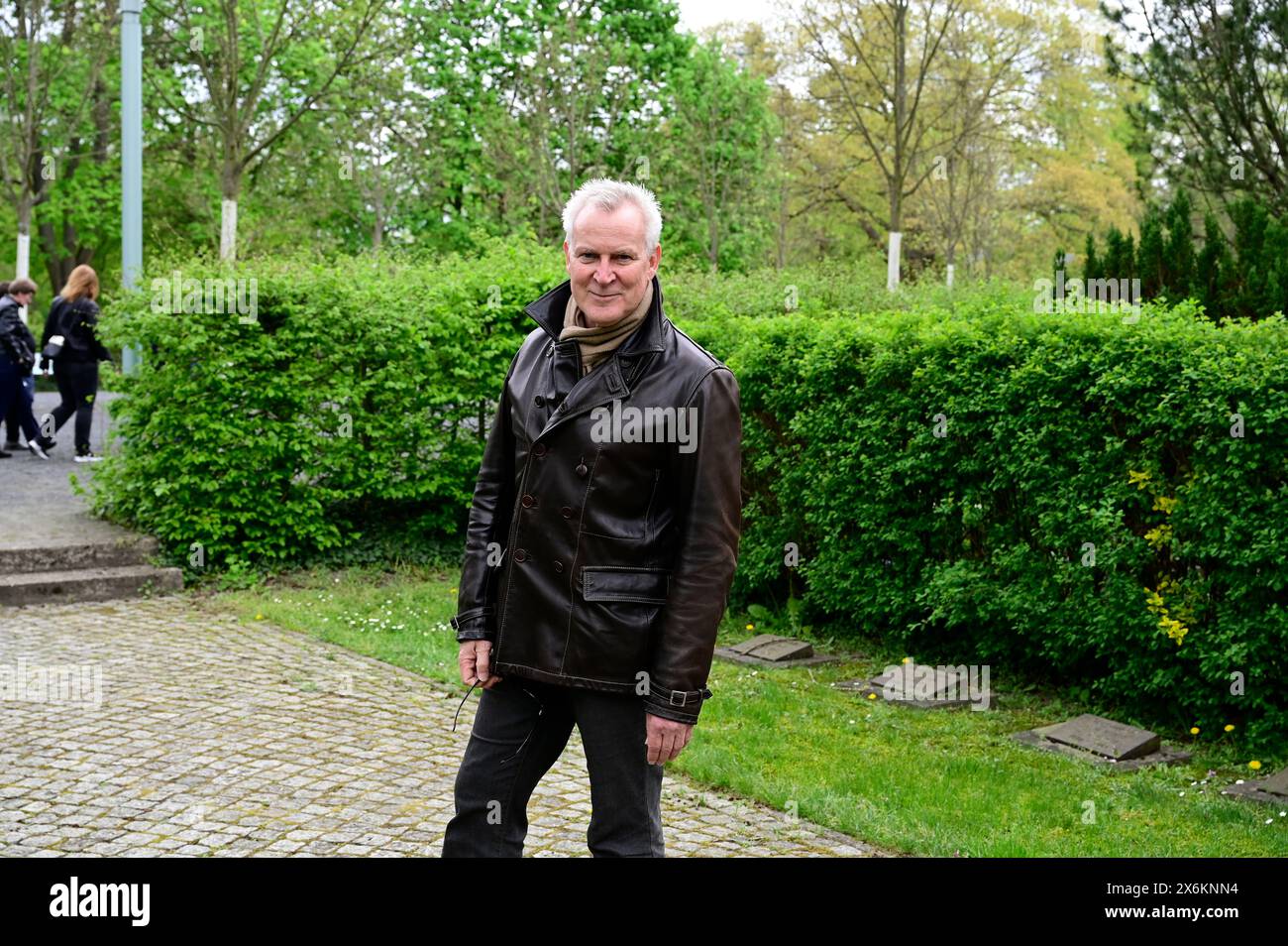 Gerd Michaelis bei der Gedenkfeier für den verstorbenen Gitarristen von City, Fritz Puppel, im ...