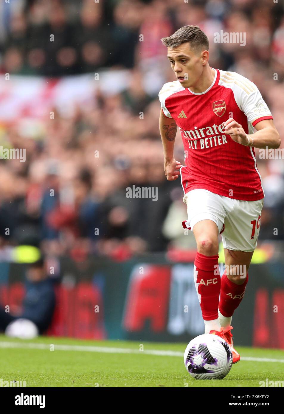 Leandro Trossard of Arsenal - Tottenham Hotspur v Arsenal, Premier League, Tottenham Hotspur ...