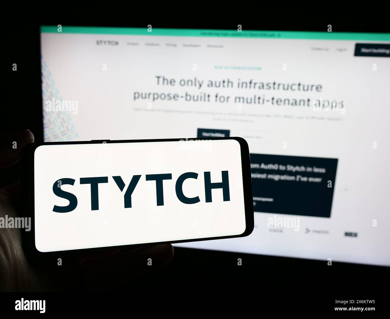 Stytch logo hi-res stock photography and images - Alamy