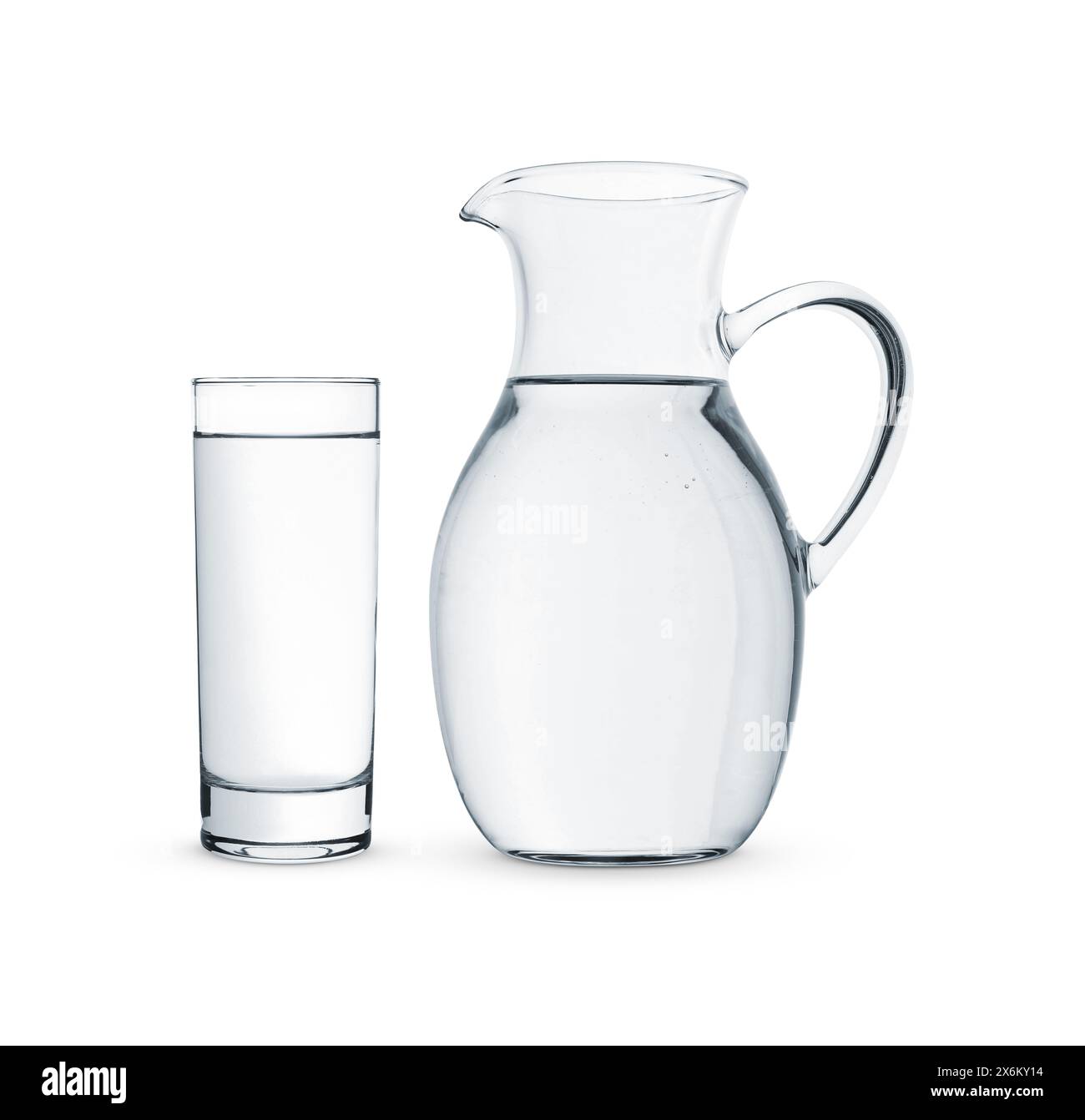 Water full jug Cut Out Stock Images & Pictures - Alamy