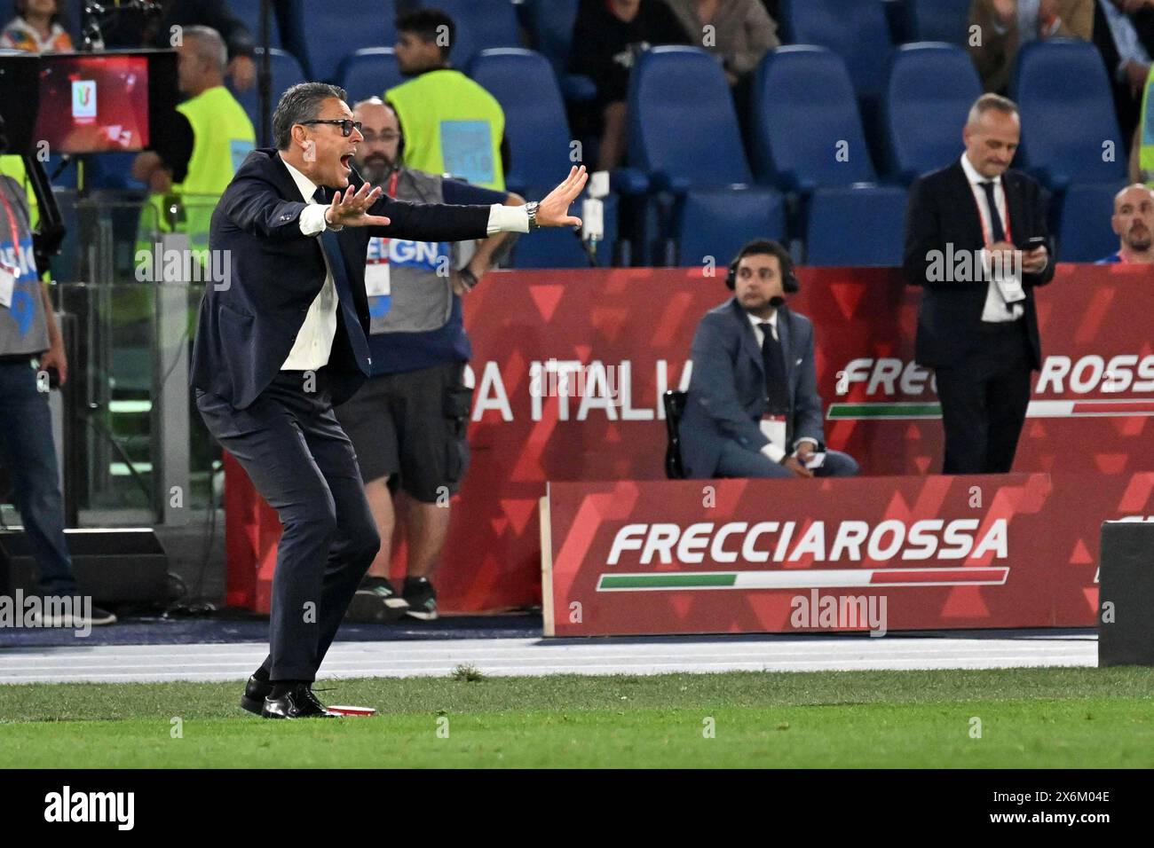 Roma, Italia. 15th May, 2024. Juventus' vice coach Marco Landucci ...