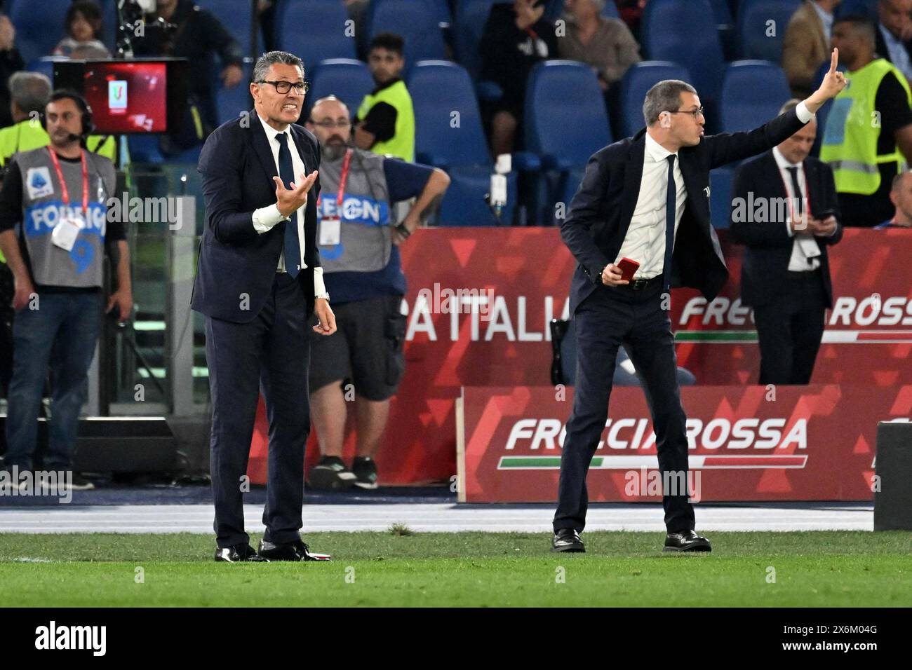 Roma, Italia. 15th May, 2024. Juventus' vice coach Marco Landucci ...