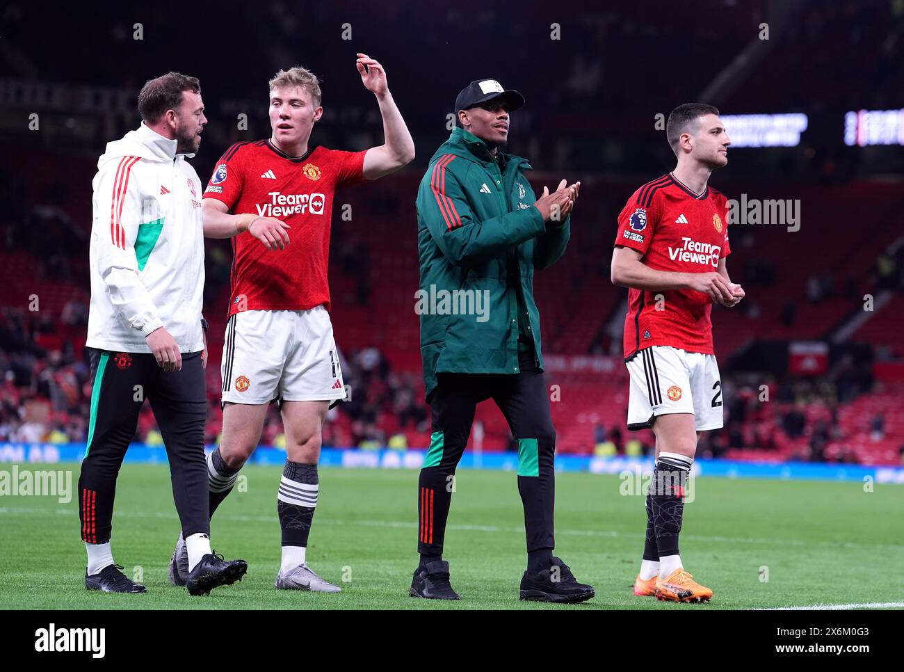 Manchester United's Anthony Martial after the Premier League match at ...