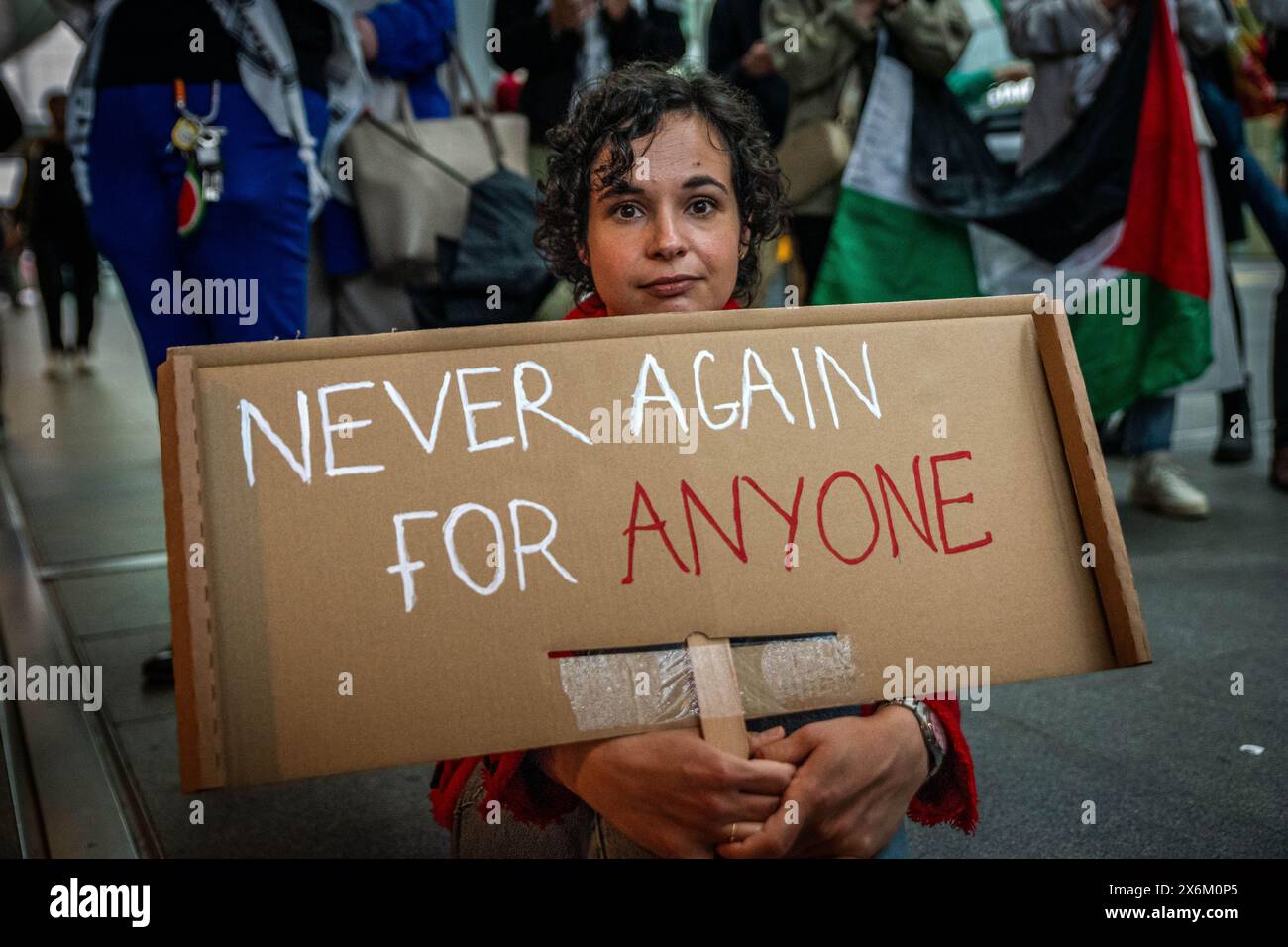 The Hague, South Holland, Netherlands. 15th May, 2024. A pro ...