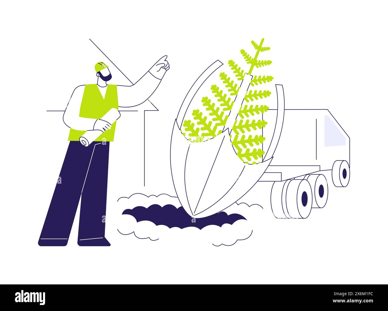 Transplanting shrub Stock Vector Images - Alamy