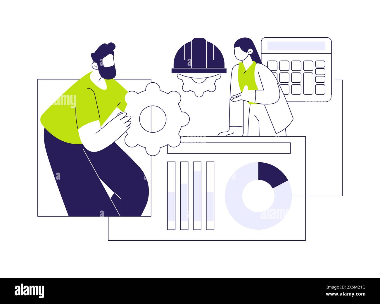 Tender negotiations abstract concept vector illustration Stock Vector ...