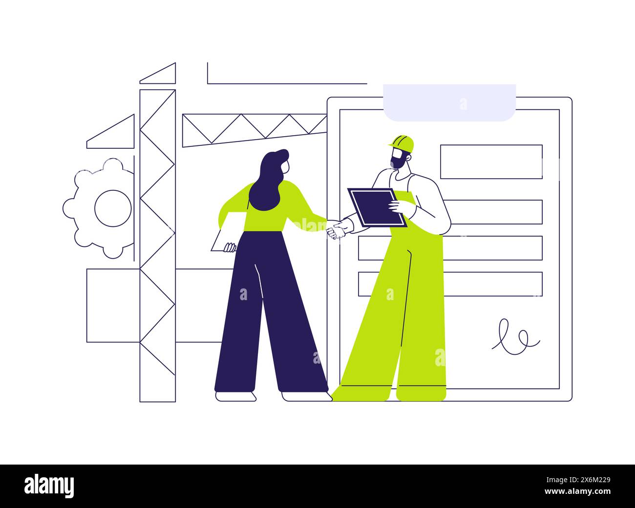 Construction execution Stock Vector Images - Alamy