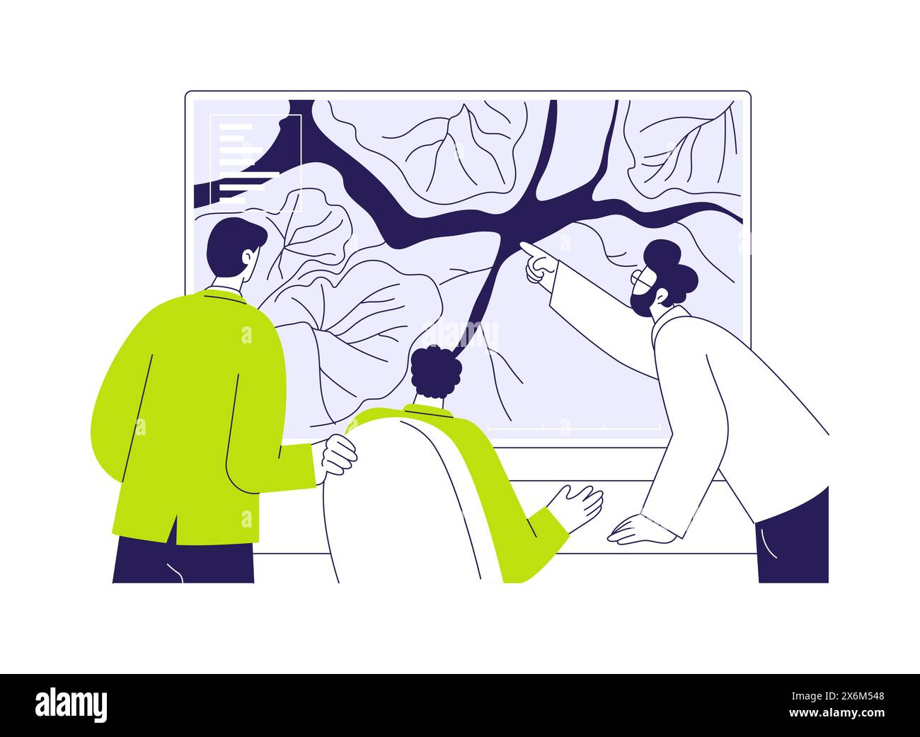 Remote sensing abstract concept vector illustration Stock Vector Image ...