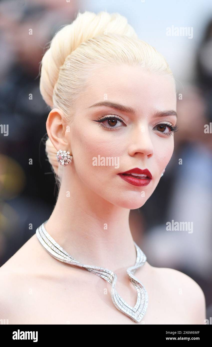 British actress Anya Taylor- Joy attends the premiere of Furiosa: A Mad ...