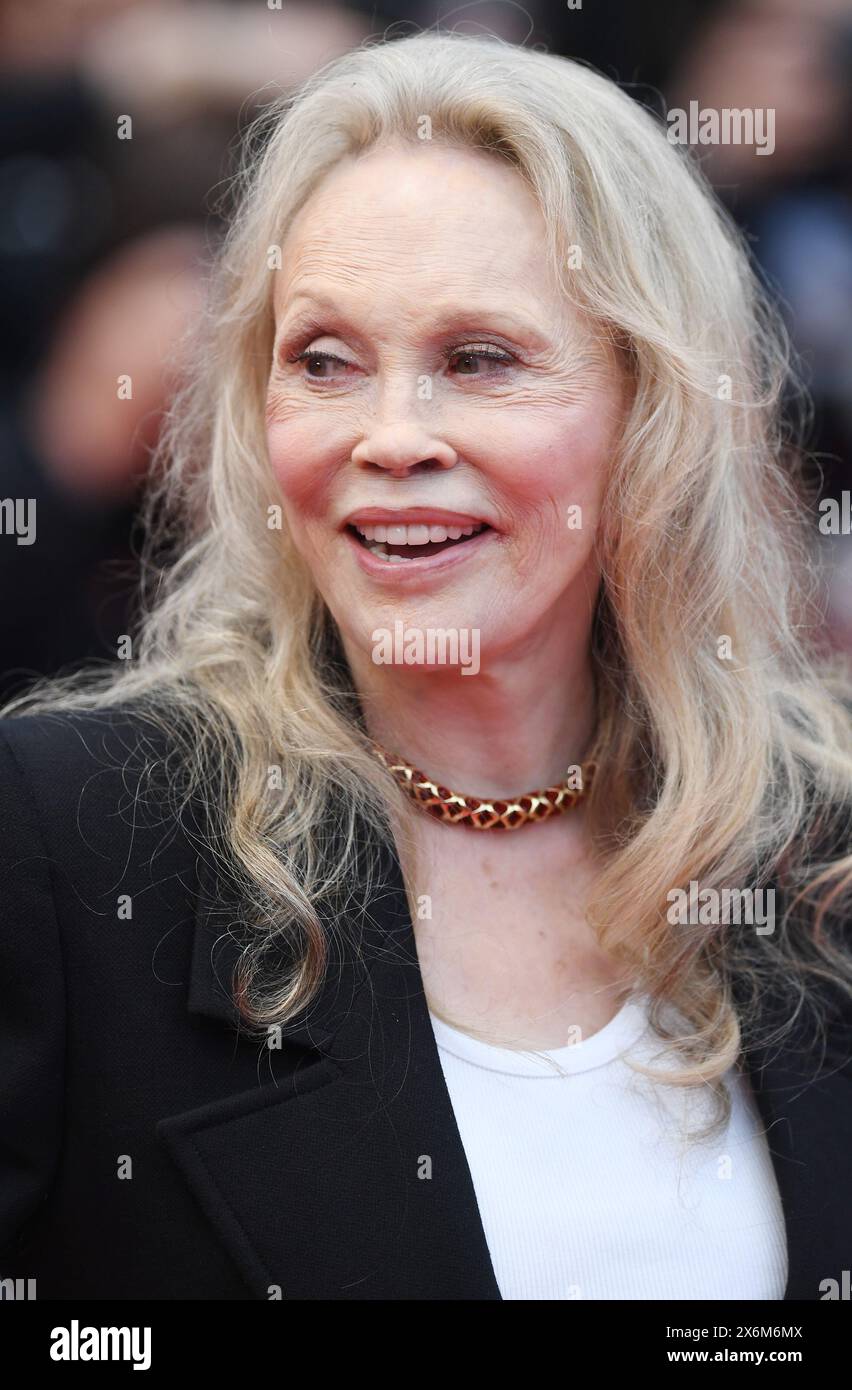 American actress Faye Dunaway attends the premiere of Furiosa: A Mad ...