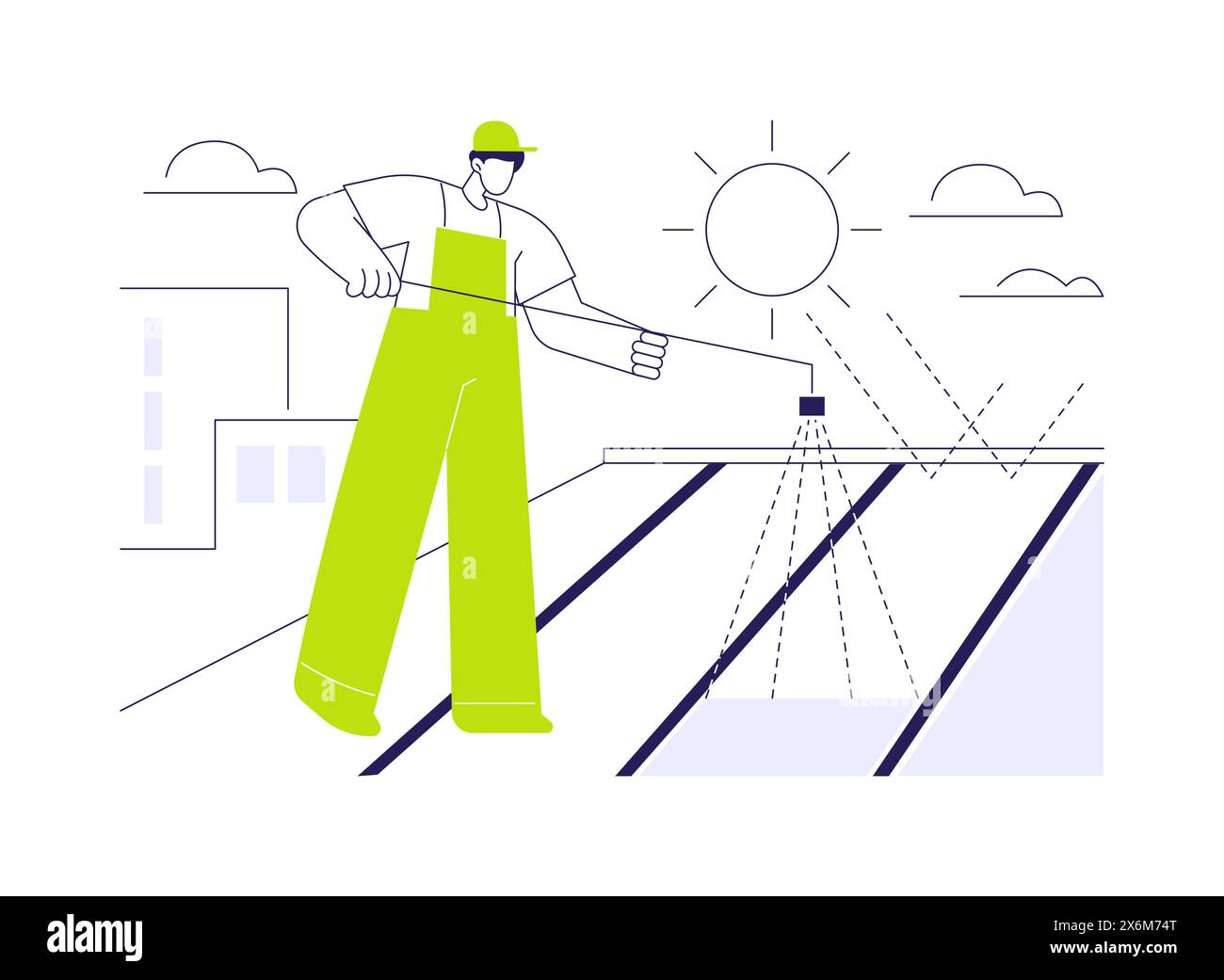 Reflective roof material Stock Vector Images - Alamy